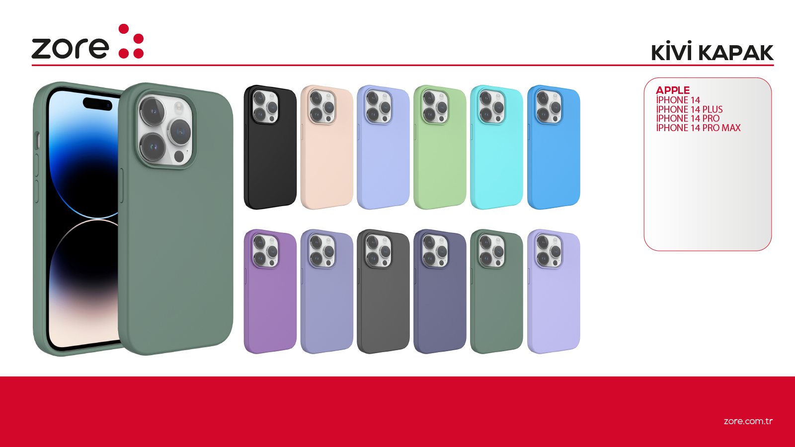 Güncel Model Listelerimiz-Zore Aksesuar