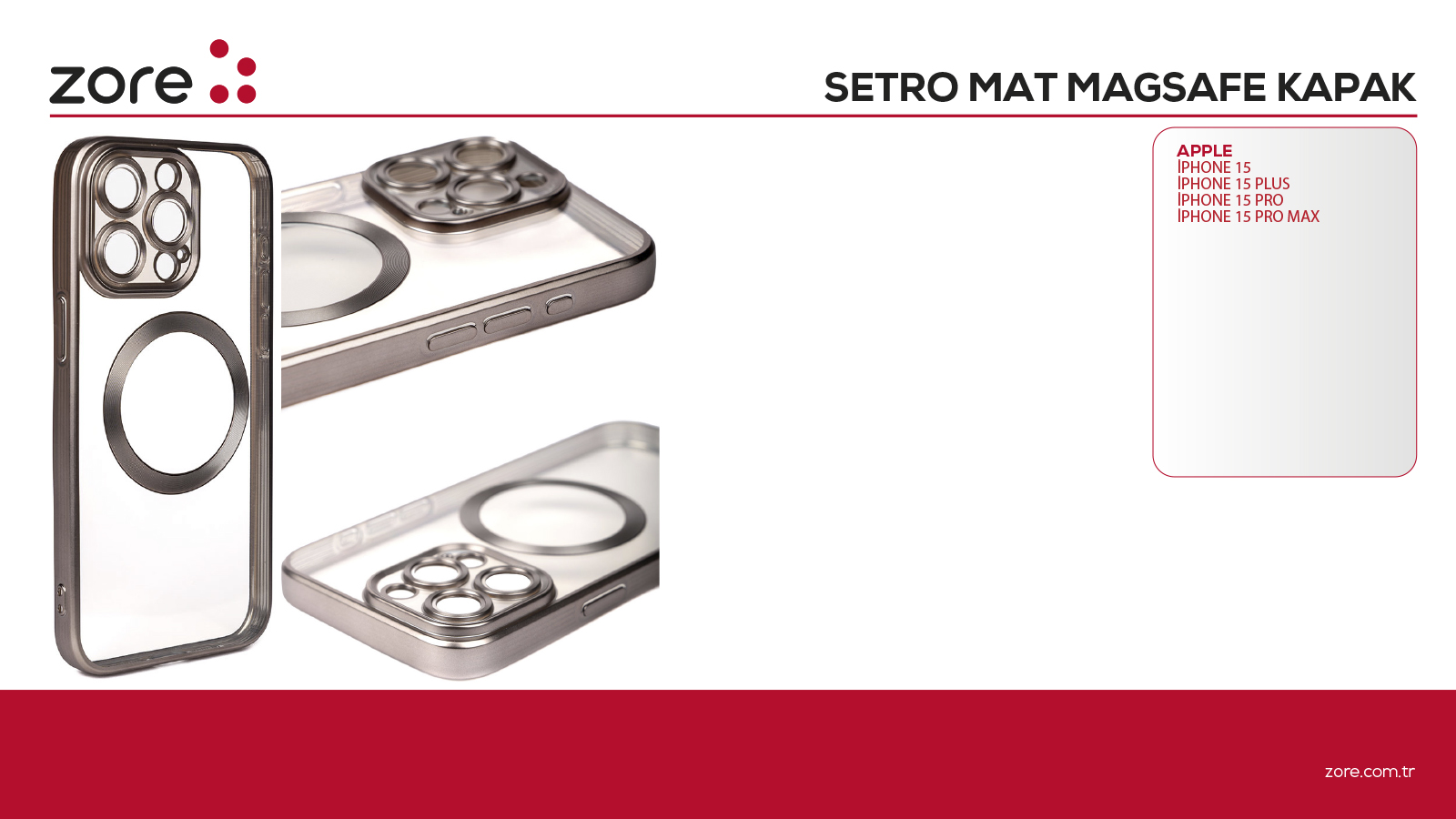 Setro Mat Magsafe Kapak