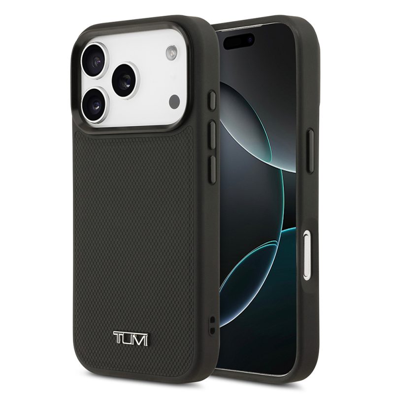 Apple iPhone 17 Pro Kılıf TUMI M-safe Şarj Özellikli Deri Noktalı ...
