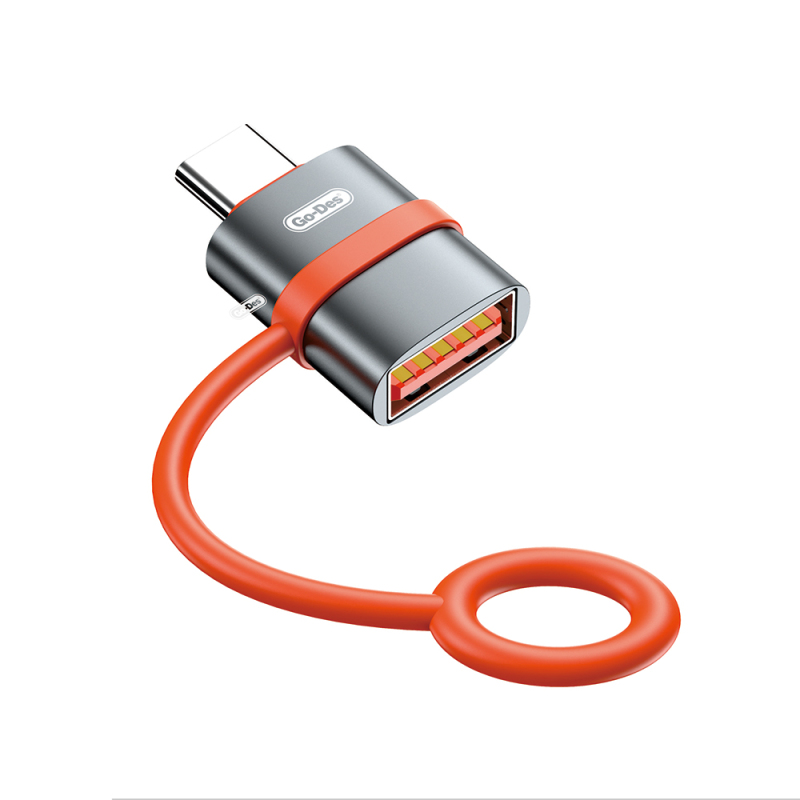 Go Des GD-CT071 Type-C to USB-A OTG Adaptör Kablo ve Dönüştürücüler Go Des