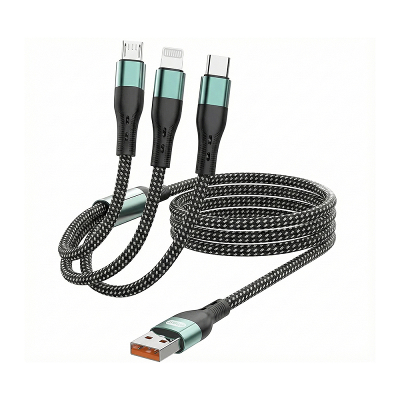 Go Des GD-UC829 3in1 Lightning – Type-C – Micro Hızlı Şarj Kablosu 1M ...