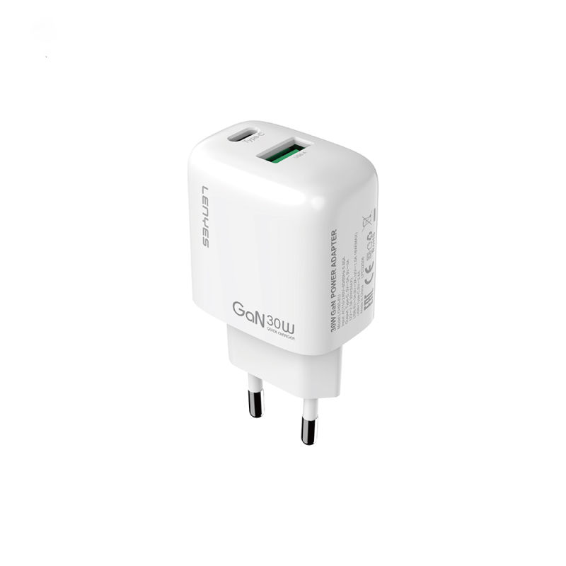 Lenyes LCH93 Type-C ve USB GaN Teknolojili PD Hızlı Şarj Özellikli Şarj ...
