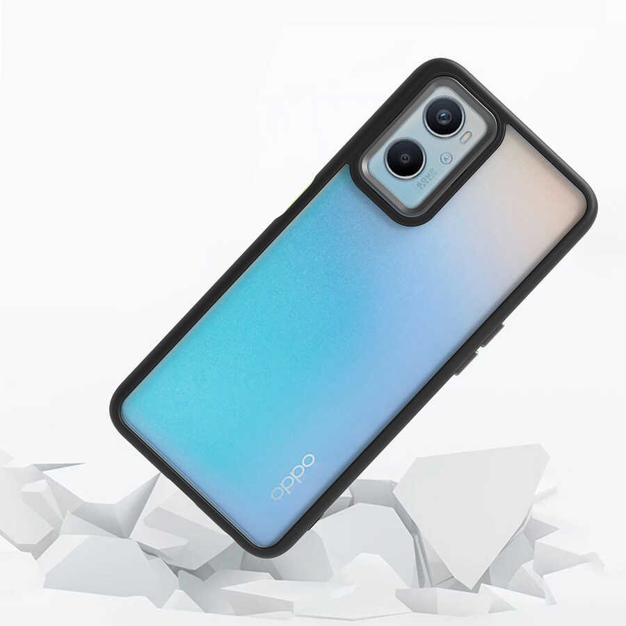Oppo A76 Kılıf Zore Flora Kapak Oppo A76 Zore