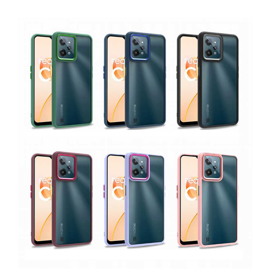 Realme C31 Kılıf Zore Flora Kapak Realme C31 Zore