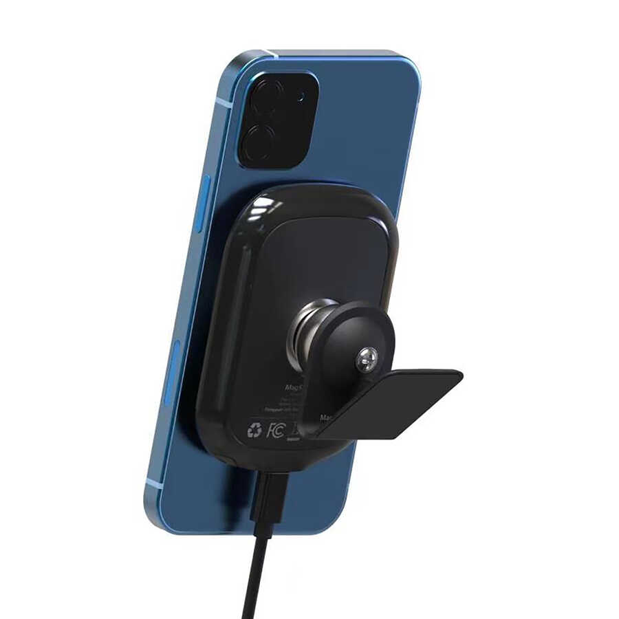 Vokamo WRL-01 Mıknatıslı Kablosuz Şarj Araç Telefon Tutucu Şarj ...